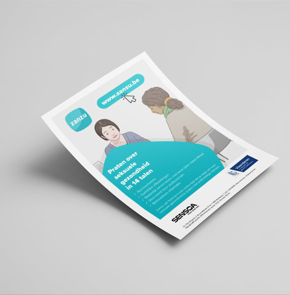 Zanzu.be Promotieflyers – Sensoa Shop